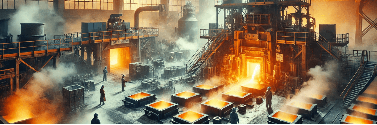Foundry Dust Suppression and Casting Units.