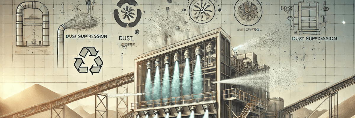 Dust Suppression in Material Handling Screens