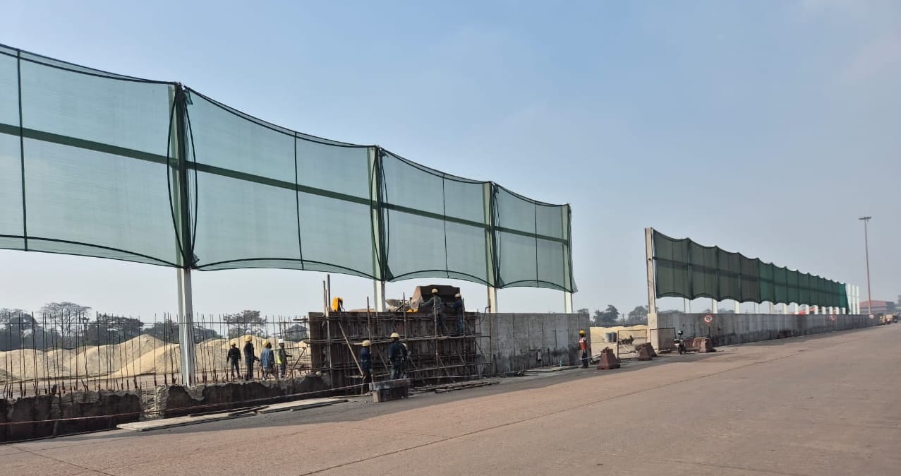 Wind Fence for Dust Control | Dust Barrier